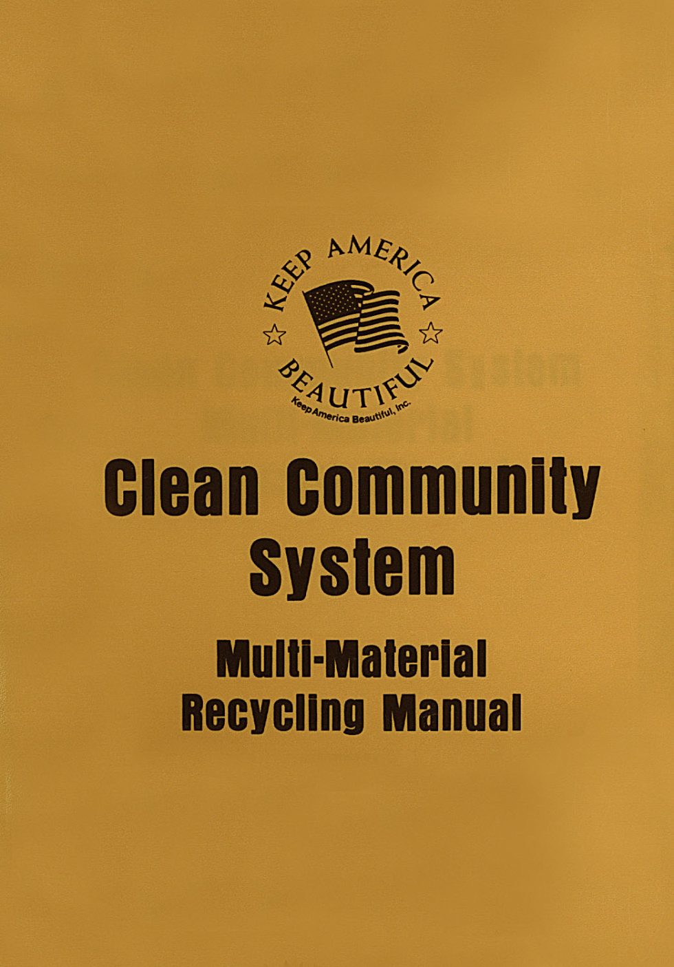 OUR HISTORY - Keep America Beautiful