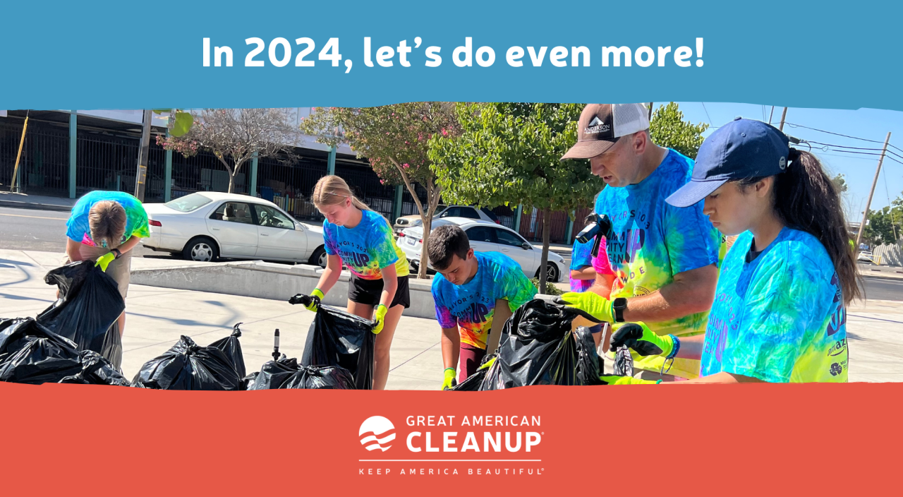 Keep America Beautiful Kicks off the 2024 Great American Cleanup - Keep ...